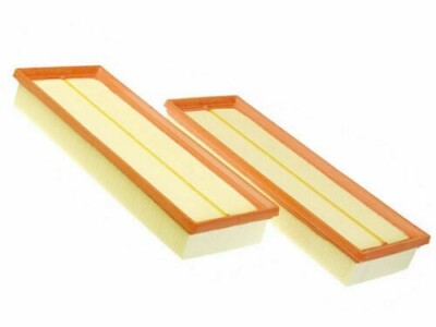 Set (2) Mercedes 1999-2015 Engine Air Filters W203 W204 W209 W211 W212 ...