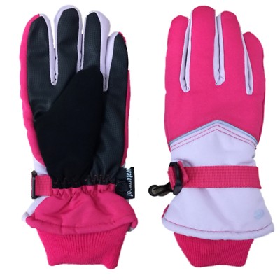 Girls Pink Thinsulate Waterproof Ski & Snowboarding Winter Gloves | eBay