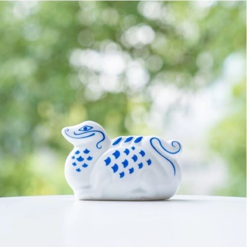 Lisa Larson Pottery Ornament Dragon in The Blue Sky Hasami Ware NEW | eBay