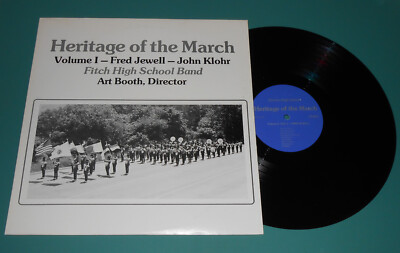 Vintage Fitch High School Band Vol 1 LP Record Marching Music History ...