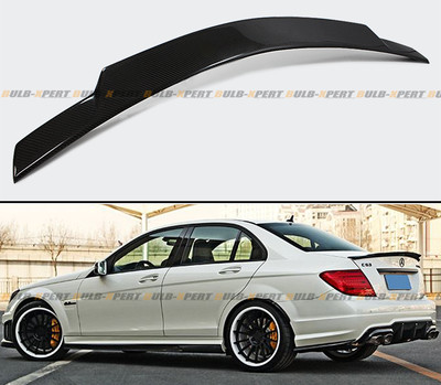 FOR 08-2014 MERCEDES BENZ W204 C63 AMG CARBON FIBER EXTENDED TRUNK ...