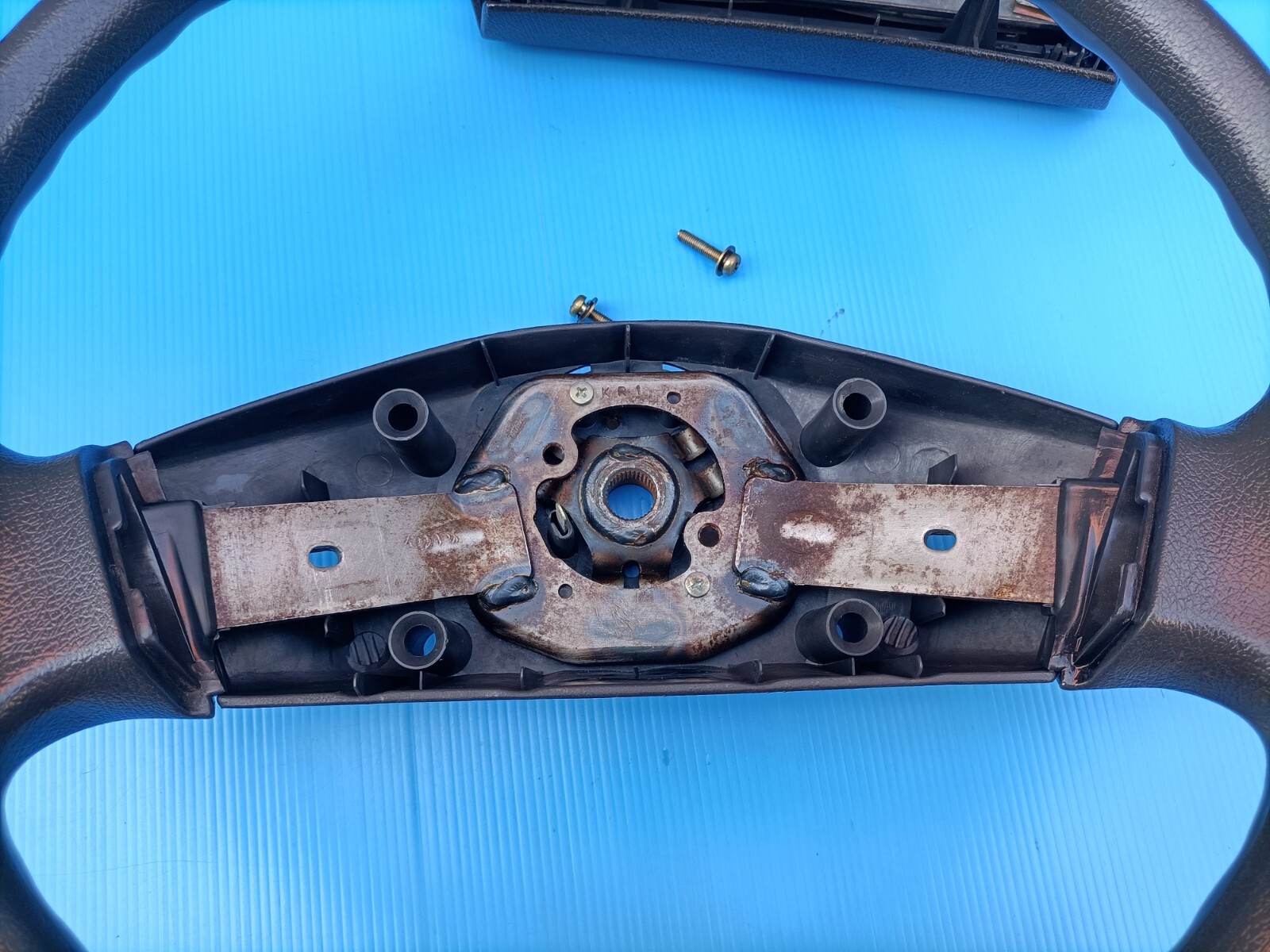 Used Genuine Steering Wheel For TOYOTA COROLLA EE90 AE90 AE92 AE100 ...