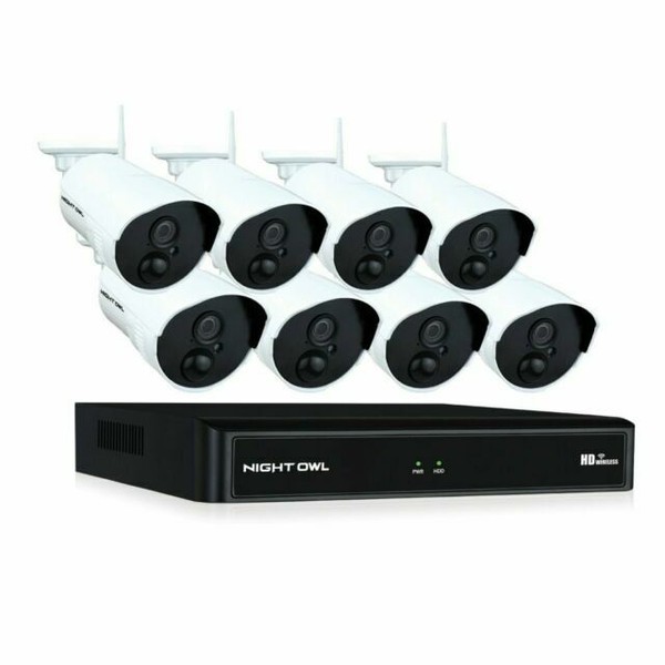 Night Owl Wireless Security Camera System 1080p 1TB 8 Cameras for sale ...