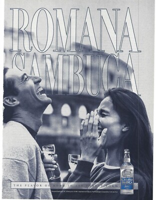 1993 ROMANA SAMBUCA "The flavor of Rome in its purist form" Print ...