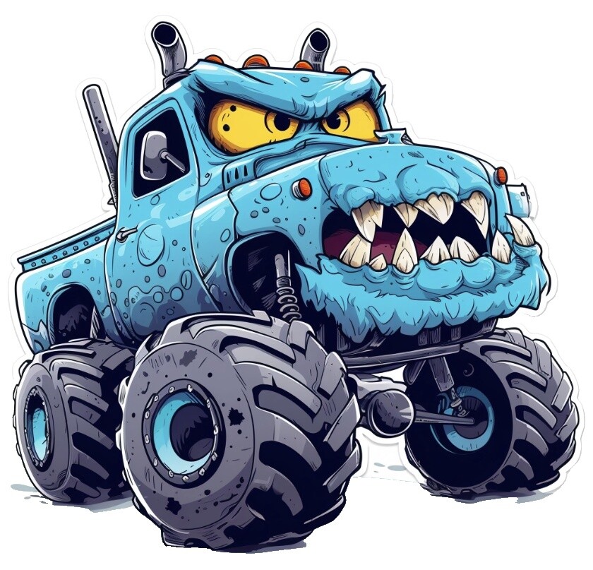 Monster Truck Stickers | eBay