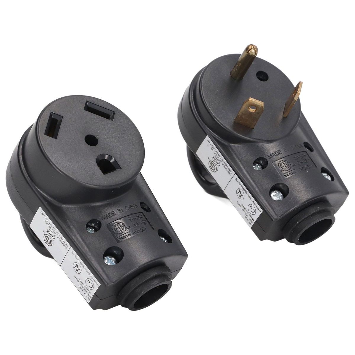 30 Amp Rv Male Receptacle