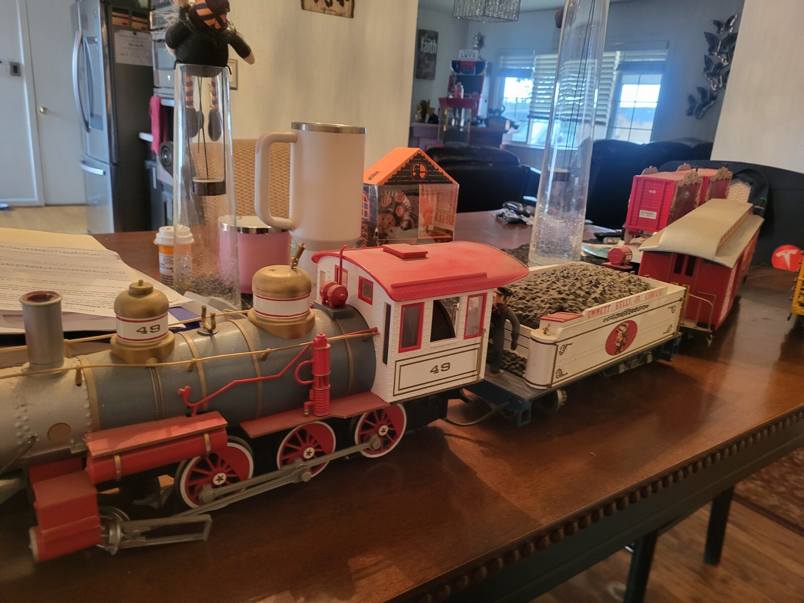 Emmit Kelly Circus train O Gauge | eBay
