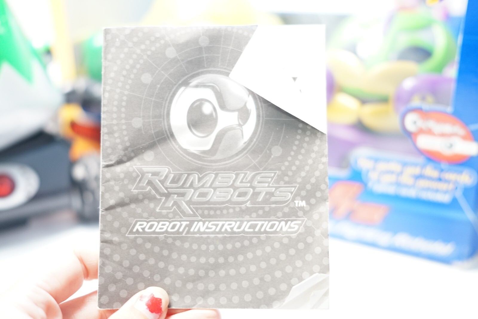 RUMBLE ROBOT 3 Robots, 2 Remotes, 14 Cards - TESTED Me Fisto, Bitor ...