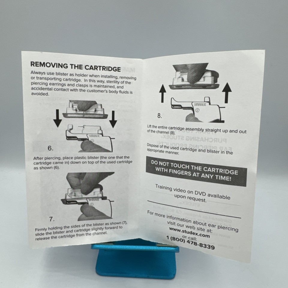 Studex System 75 Ear Piercing Instrument Stainless Steel with Box ...