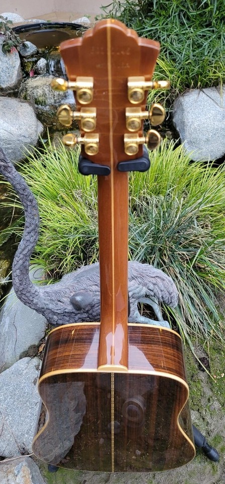 Legendary Guild D-100 NT Acoustic Electric Guitar Rare w/ LR Baggs ...