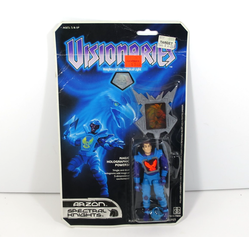 Visionaries Arzon Magical Light Spectral Knight 1987 Hasbro Sealed Minr ...