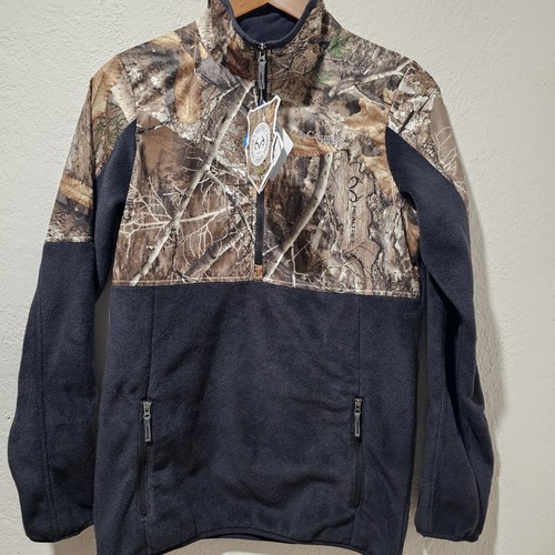 NWT Columbia Youth Xl 18/20 1/4 Zip Pullover Camo Realtree | eBay