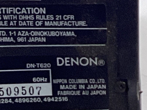 Denon DN‑T620 combo deck | eBay