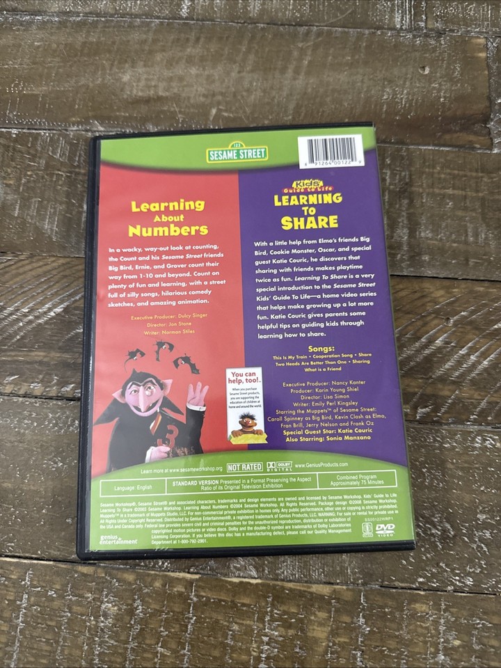 Sesame Street Double Feature DVD | eBay