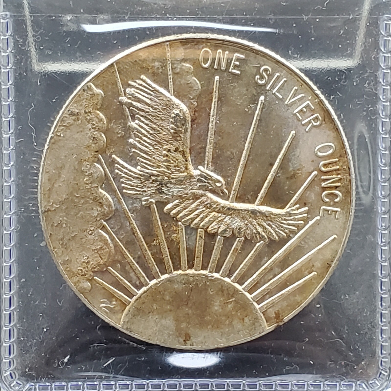 HCJ Refiners 1 TROY OZ .999 FINE SILVER Round BU Uncirculated NICE ...