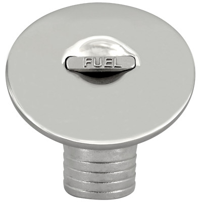 Stainless Steel 2" 50MM Angled Neck 45° FUEL Deck Filler Cap Keyless ...