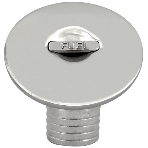 Stainless Steel 2" 50MM Angled Neck 45° FUEL Deck Filler Cap Keyless ...
