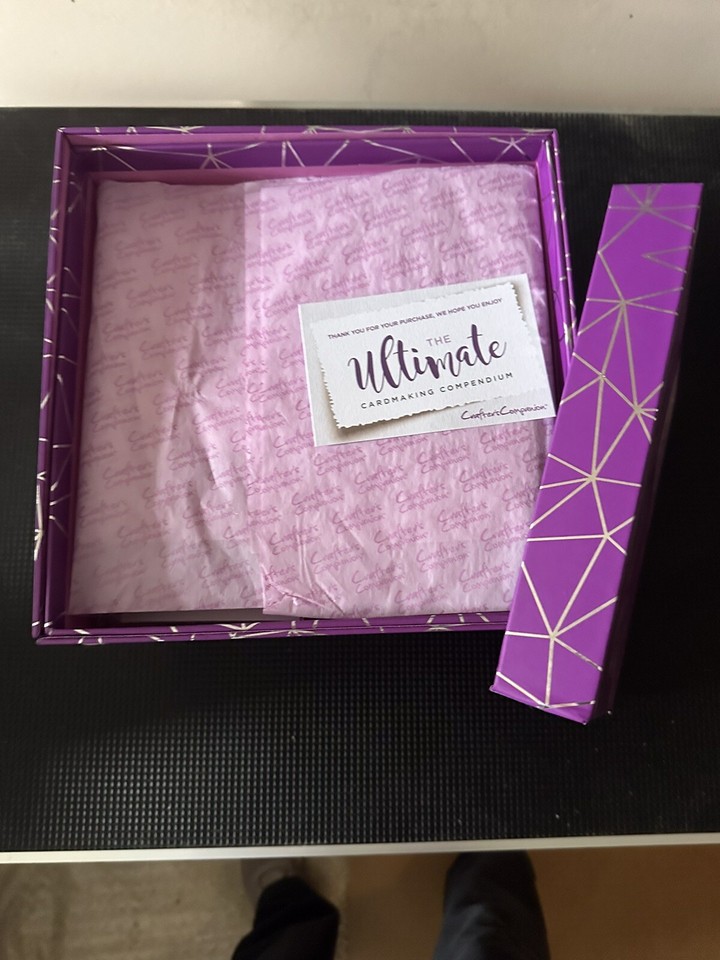 Crafters Companion The Ultimate Cardmaking Compendium Box Over 3500 ...