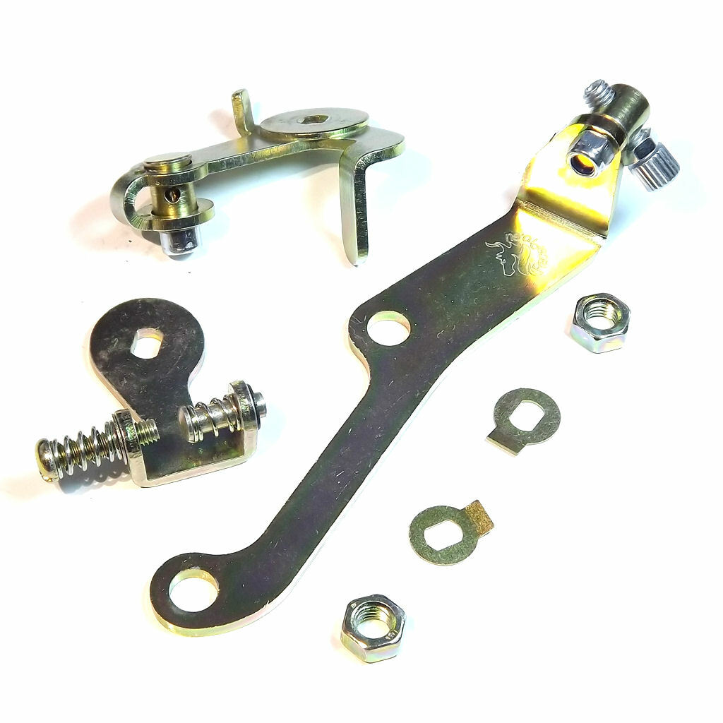 THROTTLE LEVER LINKAGE KIT with Cable HOLDER Dual WEBER 40/45 DCOE ...