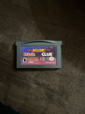 RISK/BATTLESHIP/CLUE NINTENDO GAME BOY ADVANCE SP GBA 802068100452| eBay