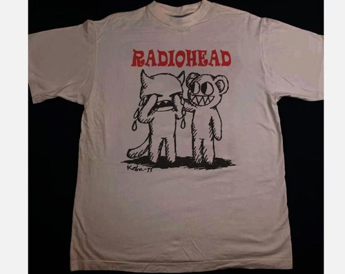 Radiohead Band Shirt, Radiohead Classic Style White Unisex Tshirt S-5XL ...