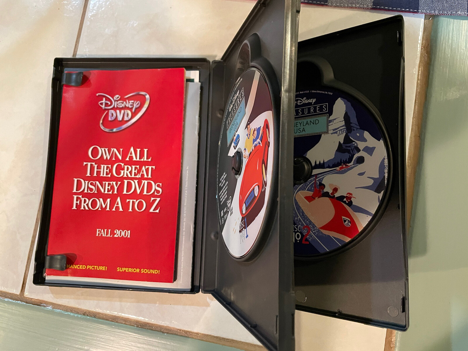 Walt Disney Treasures Disneyland USA Special Historical Broadcast DVD ...