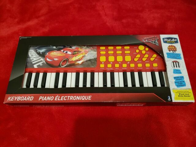 Disney Pixar Cars 3 Electric Keyboard Piano First Act Cr135 for sale ...