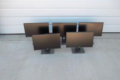 LOT-5 Dell P2217H 22" IPS LED Monitor HD 1080p w/USB 3.0 HDMI DP ...
