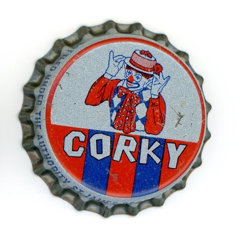 1950s Lot Corky The Clown Bottle Cap St James Productions Saint Louis ...