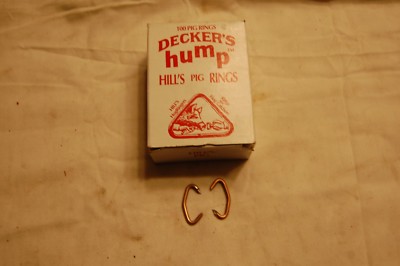 Deckers Hump Hill's Hog Rings (Qty of 100) | eBay