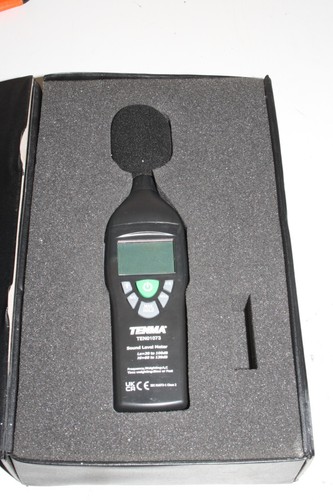 TENMA A and C Weighted Digital Sound Level Meter - 30dB to 130dB ...