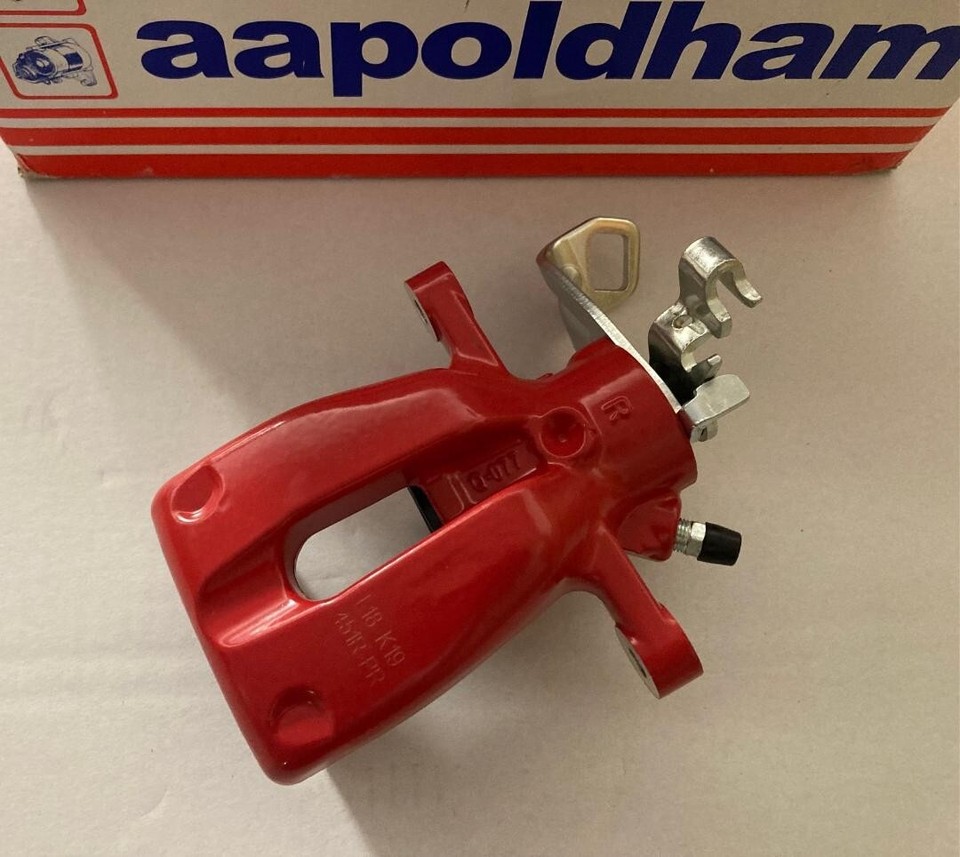 MINI R55 R56 R57 R59 2007-2015 2x NEW REAR RED BRAKE CALIPERS (FOR ...