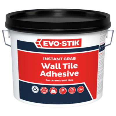 Evo-Stik Instant Grab Wall Tile Adhesive 1.1m2 1L | eBay UK