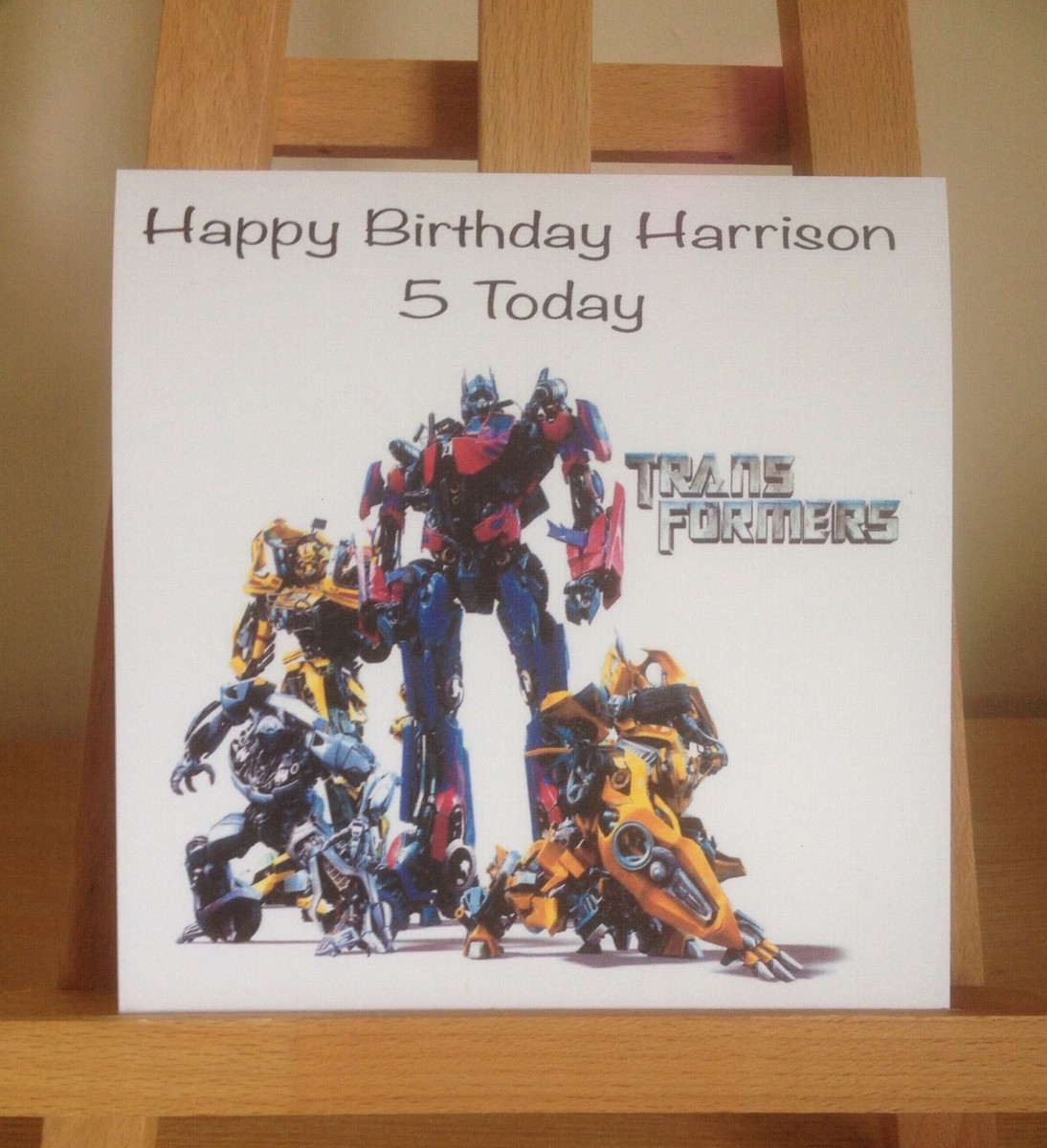 Optimus Prime Birthday Card Just Got The Best Homemade Birthday Card