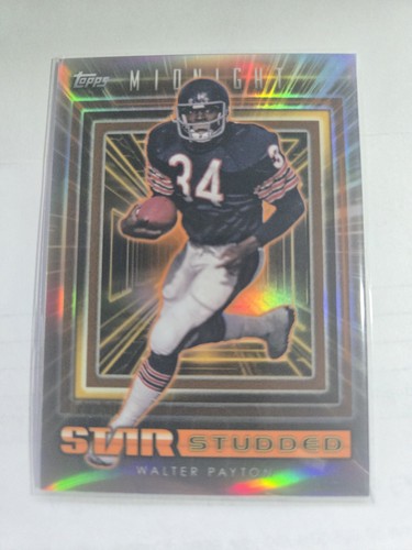 2024 Topps Midnight Walter Payton Summer Solstice Star Studded #7/50 ...
