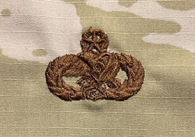 US Air Force Master Logistics Readiness Badge OCP Sew-On USAF | eBay