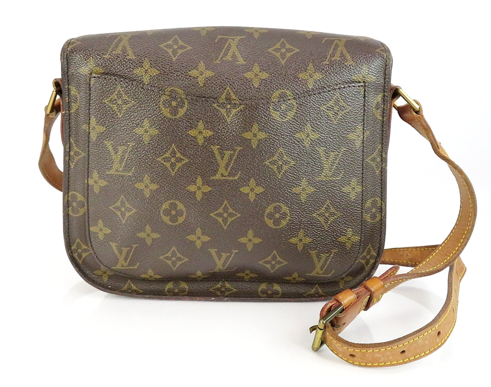 Authentic LOUIS VUITTON Saint Cloud GM Monogram Shoulder Bag #62355 | eBay
