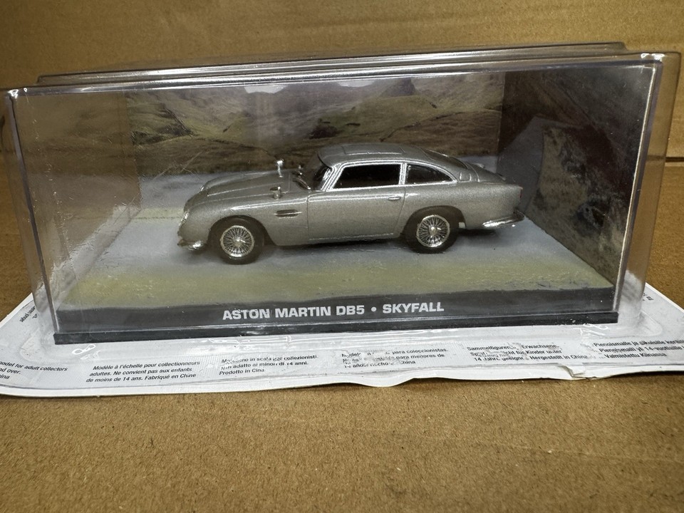 Aston Martin DB5 Skyfall James Bond 007 Collectible Car Sealed | eBay UK