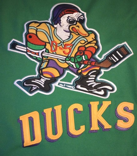 Mighty Ducks D-5 Hockey Adam Banks # 99 Jersey Size XXL | eBay