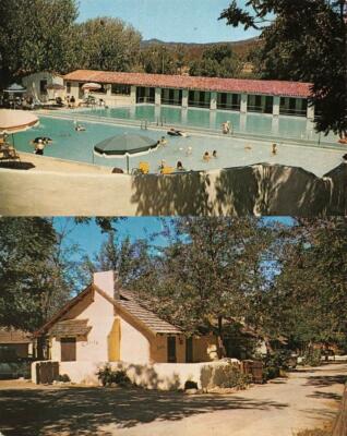 WARNER SPRINGS, CA California WARNER GUEST RANCH & POOL Roadside TWO ...