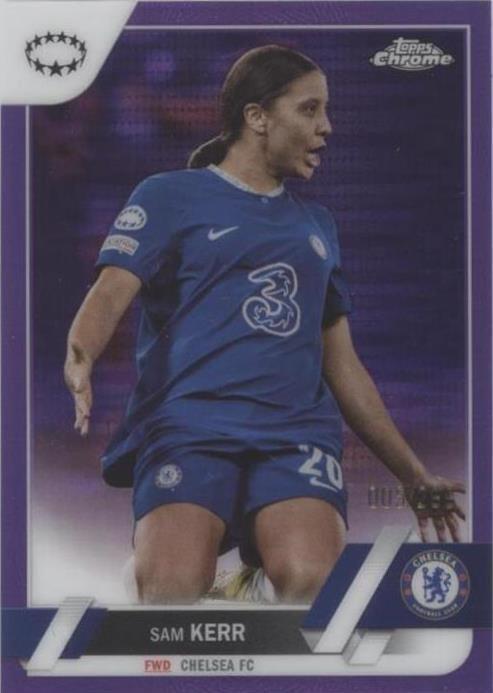 2022-23 Topps Chrome UEFA Women's Champions League - Samantha Kerr #20 ...
