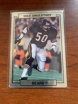 1989 Hi-Pro Mktg Inc Mike Singletary Chicago Bears Card | eBay
