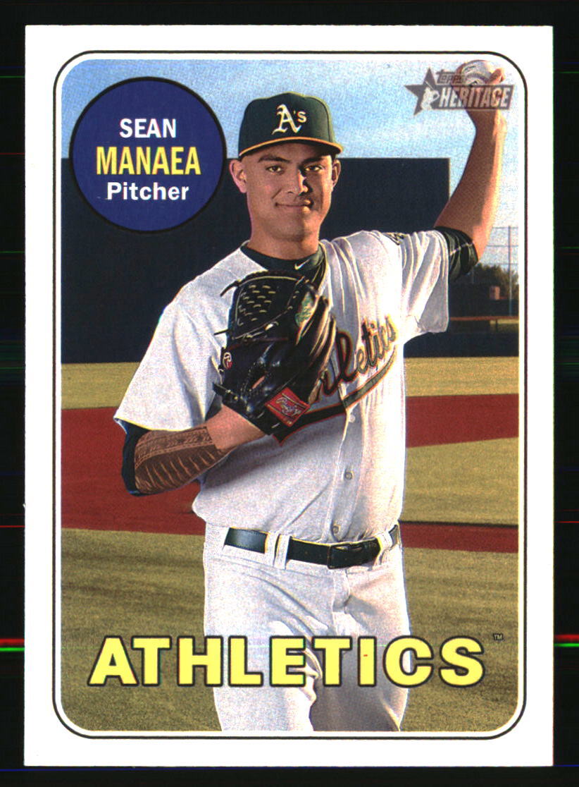 Sean Manaea 2018 Topps Heritage #THC-23 BASEBALL Card | eBay