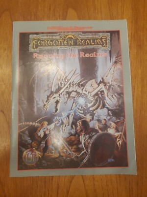 AD&D Forgotten Realms RUNNING THE REALMS.. Campaign Expansion Book… TSR ...