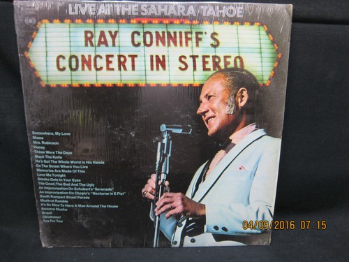 Ray Conniff - Concert in Stereo - Live at the Sahara Tahoe - Columbia 2 ...