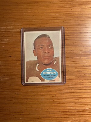 Jim Brown 1960 Topps #23 Hall of Fame EX BV$400.00 | eBay