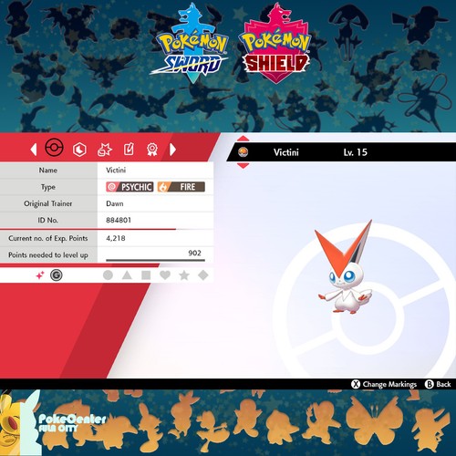 Shiny Victini ⚡@ Master Ball ⚡ 6IV ⚡ Pokémon Sword & Shield | eBay