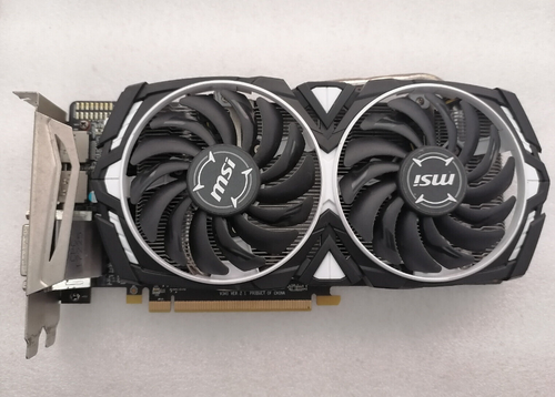 MSI AMD Radeon RX580 ARMOR 8GB GDDR5 PCI-E Graphics Video Card DP DVI ...