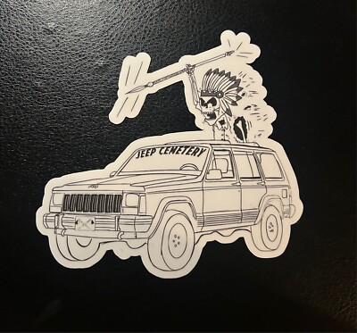 Large Jeepcemetery 84-96 Jeep Cherokee XJ Vinyl Decal | eBay