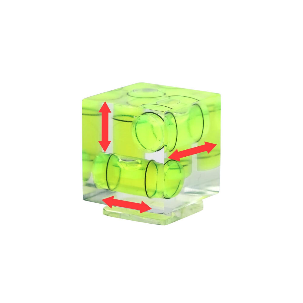 2/3 Axis Hot Shoe Spirit Bubble Levels for Camera Canon/Nikon/Sony ...